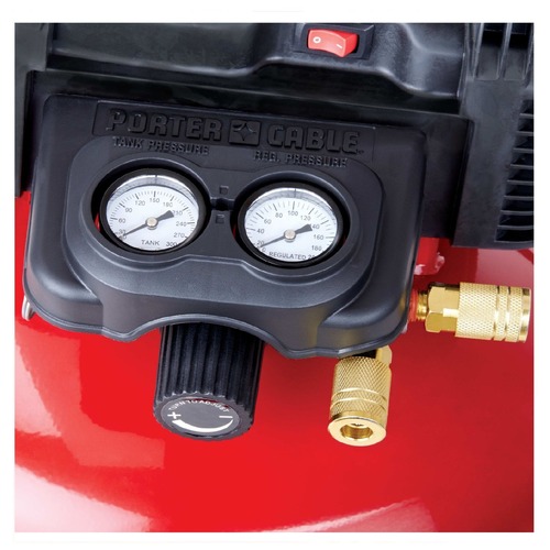 Porter-Cable 0.8 HP 6 Gallon Oil-Free Pancake Air Compressor - C2002-ECOM