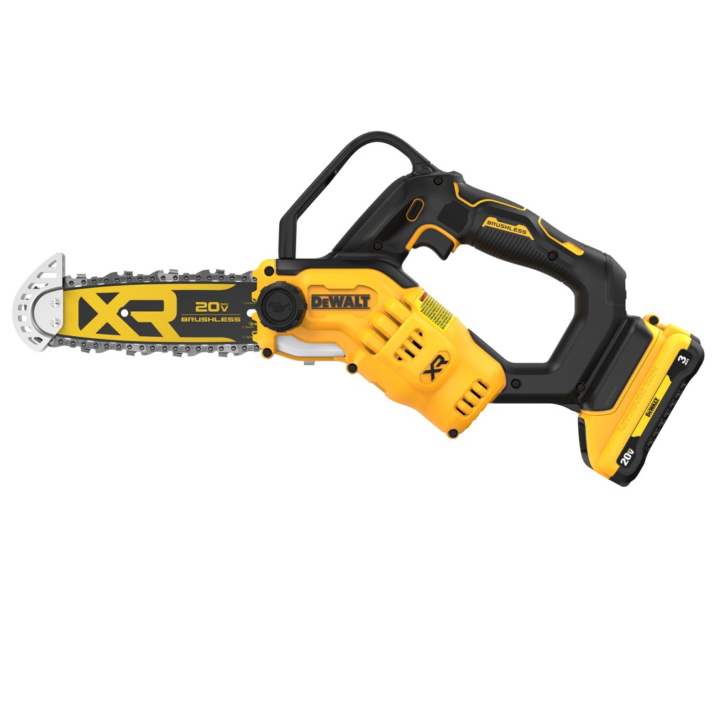 Dewalt 20V MAX Brushless Lithium-Ion 8 in. Cordless Pruning Chainsaw ...