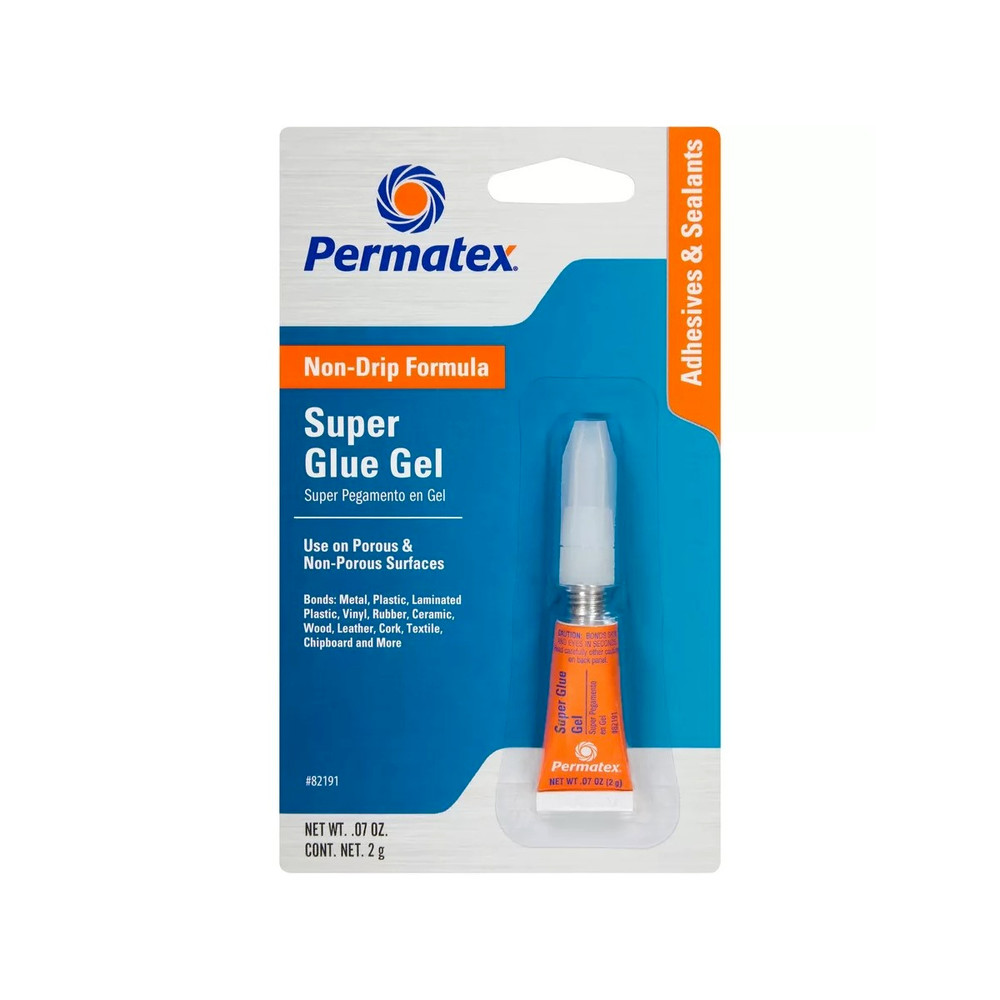 Permatex 12-Piece 2g Super Glue Gel Tube Set - 82191