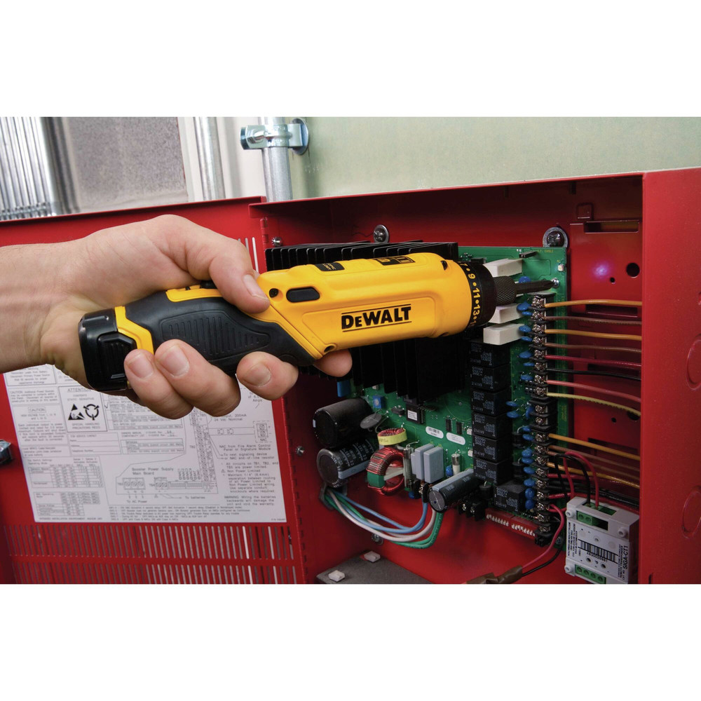 Dewalt 8V MAX Brushed Lithium-Ion Cordless Gyroscopic Screwdriver Kit ...