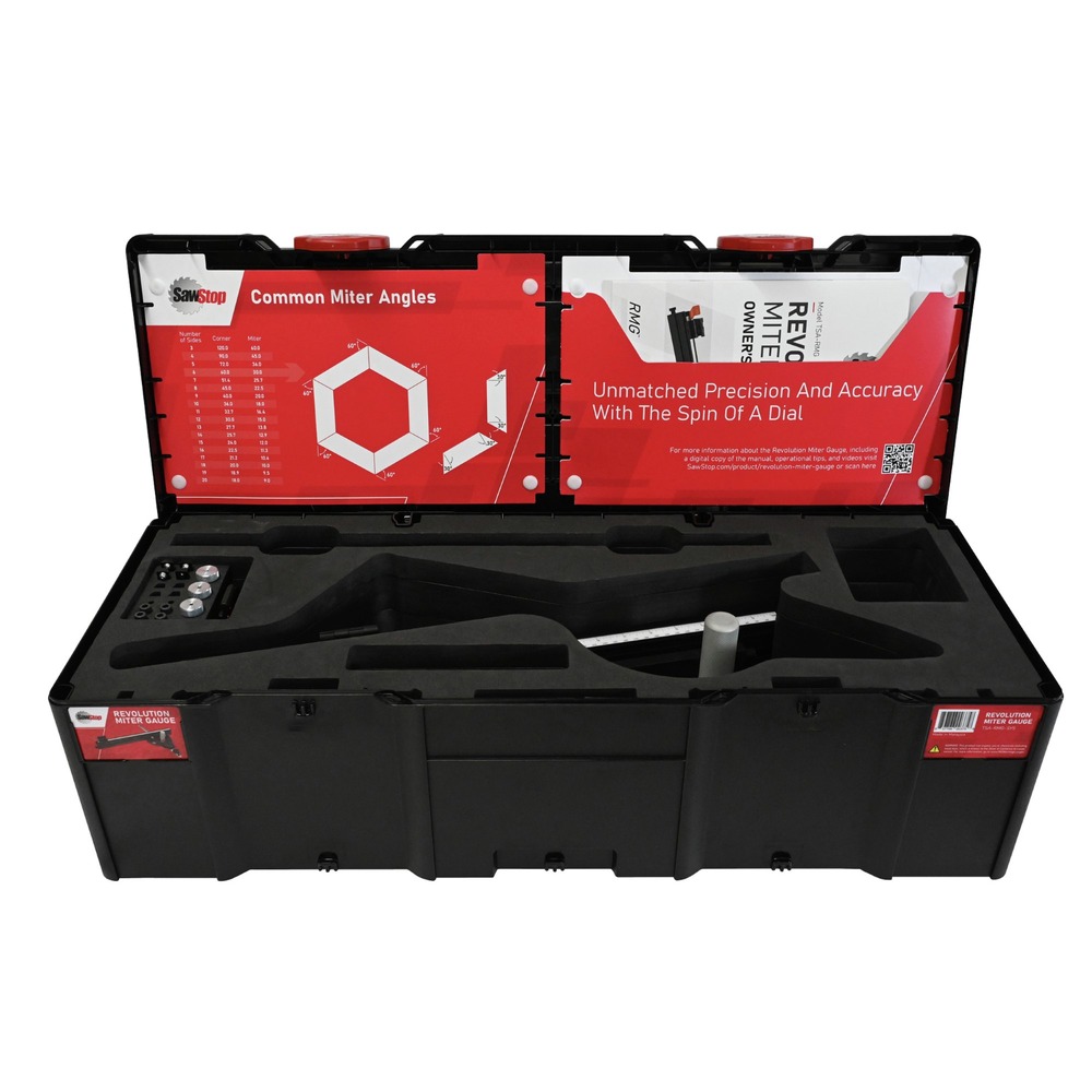 SawStop Systainer Storage Box with Foam Insert for Revolution Miter ...
