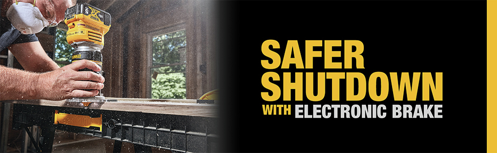 Dewalt DCW600B 20V MAX XR Cordless Compact Router (Tool Only) | CPO DeWALT